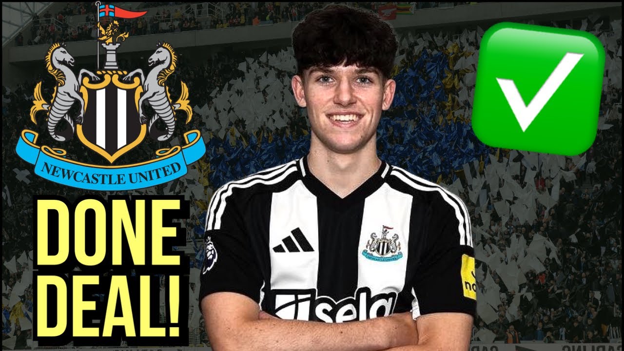 Newcastle SIGN ‘Future Star’ Irish Midfielder Rory Finneran! - YouTube