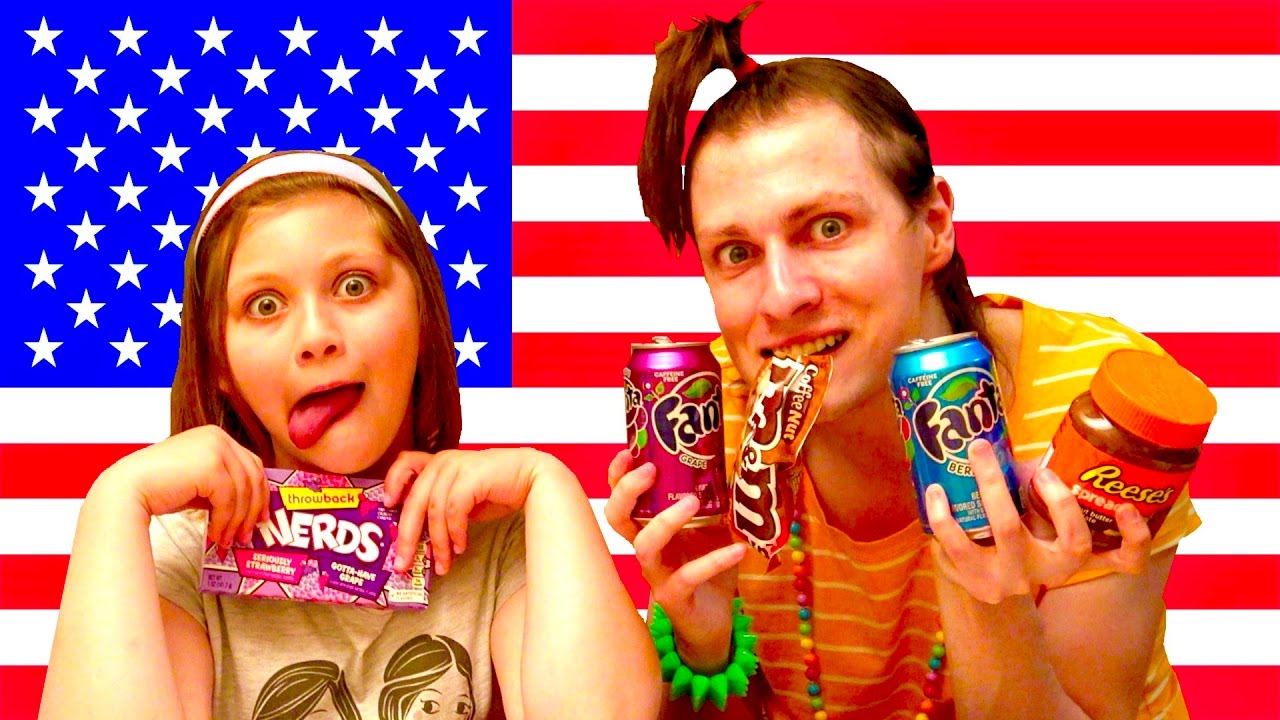 DEGUSTATION AMERICAINE AVEC MAGGIE ! ENORME ! NADEGE CANDLE - YouTube