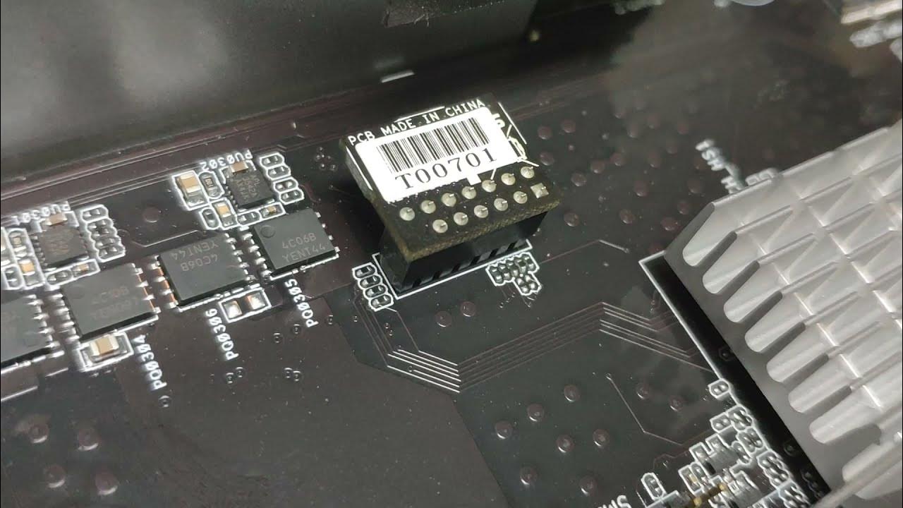 How to Install TPM Module - YouTube