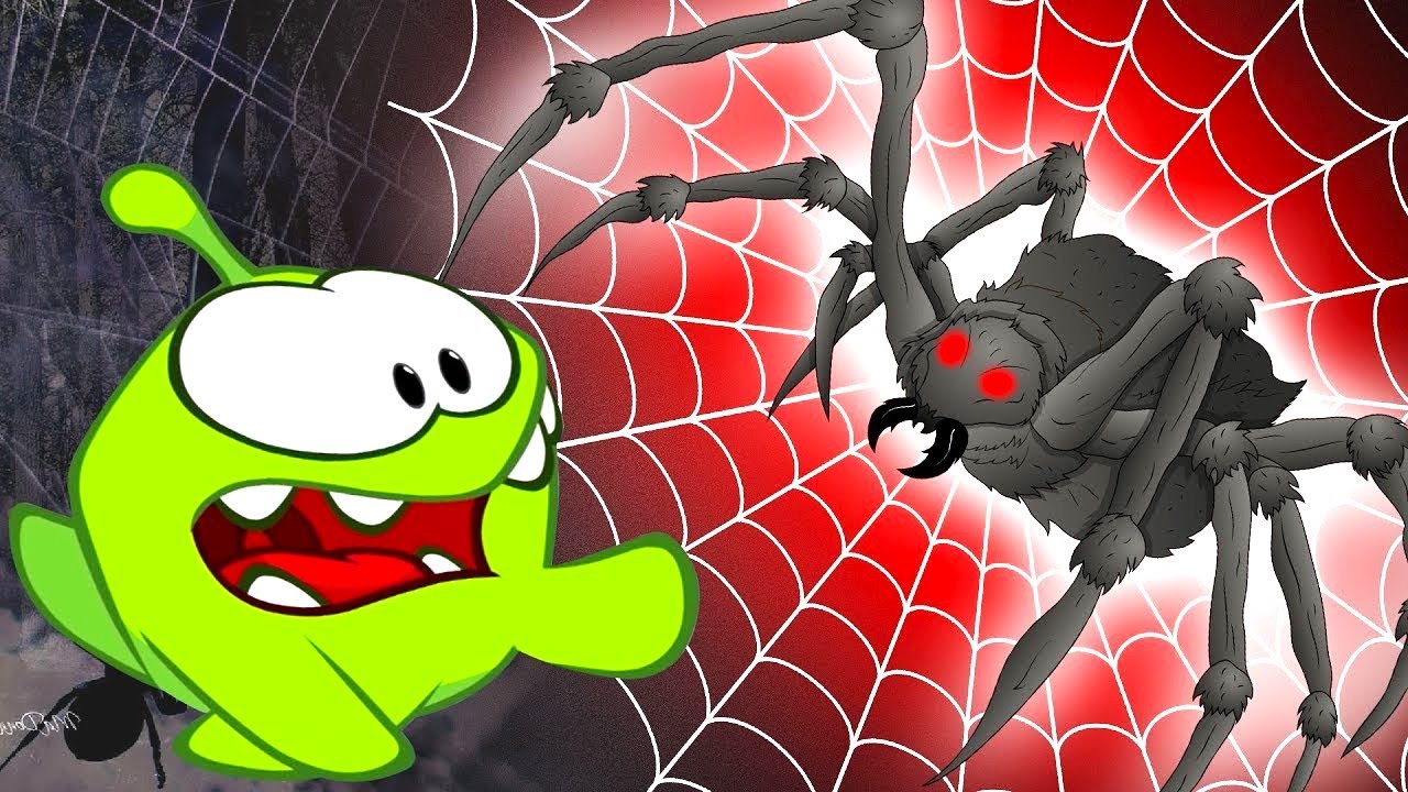 Spider Attack 🕷️ Funny Cartoon For Kids 🕸️ Hindi Om Nom Stories - YouTube