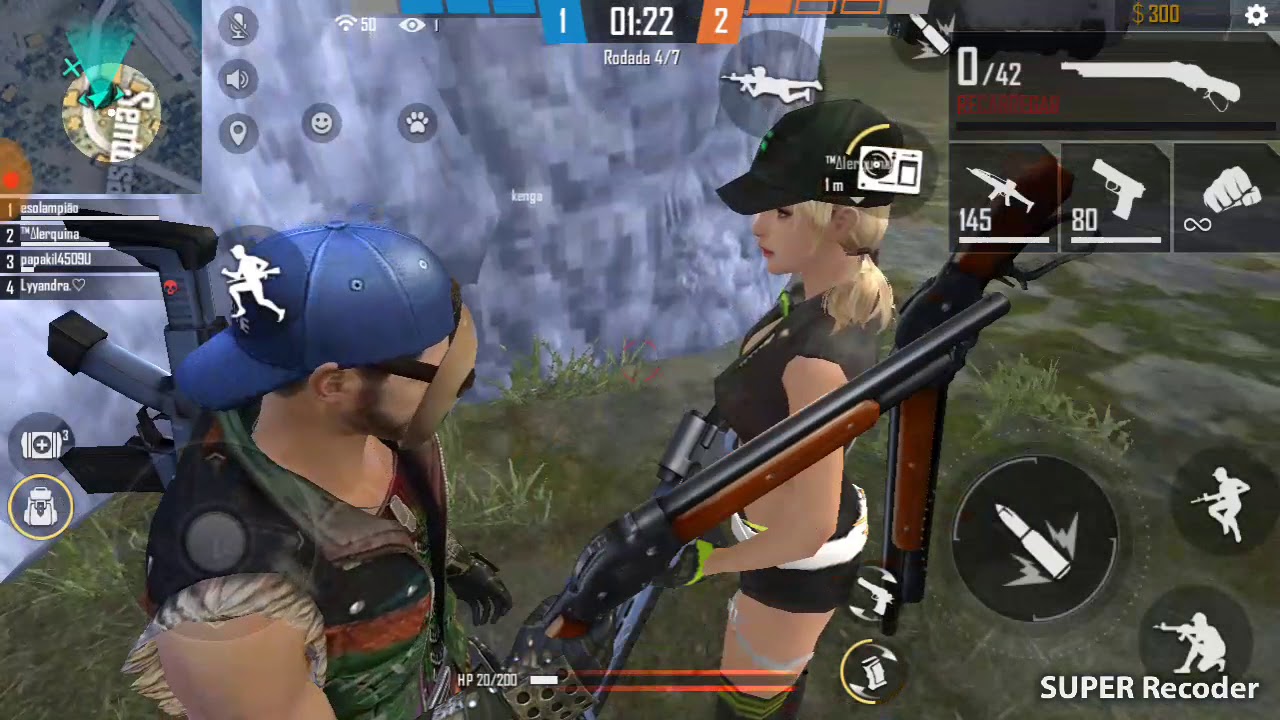 Vídeo de frefire se você der like e se inscrever um jogo duas partidas ...