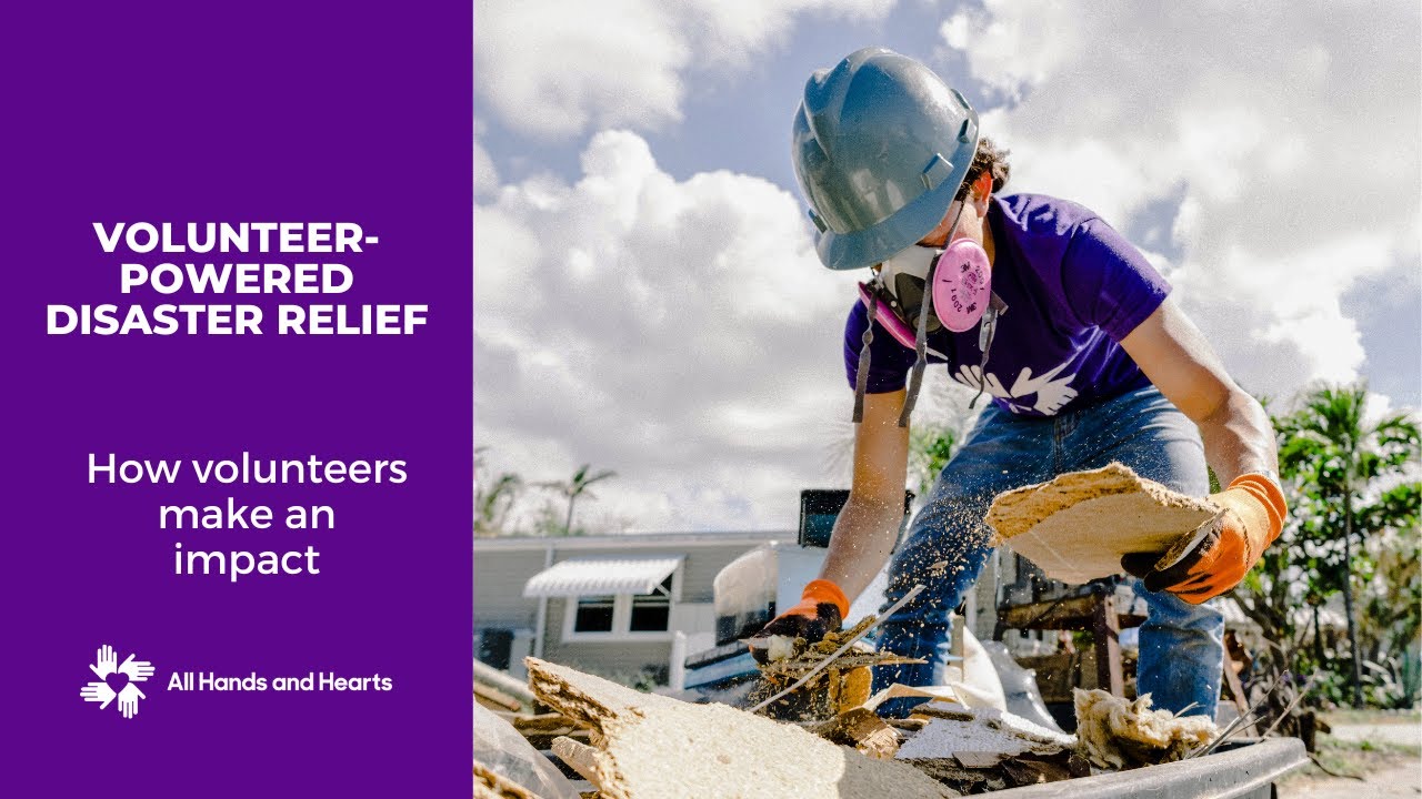 Disaster-relief volunteers make an impact - YouTube