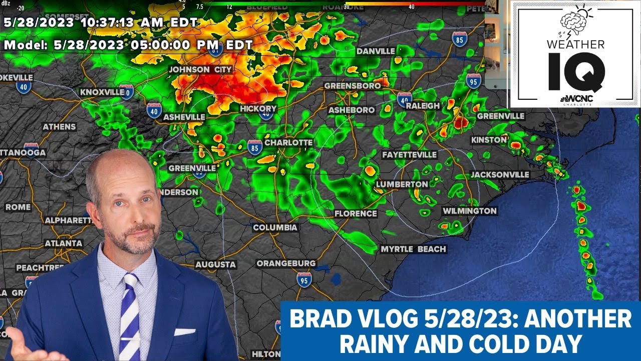 Sunday weather vlog: Still wet & cold, but maybe some breaks later in ...