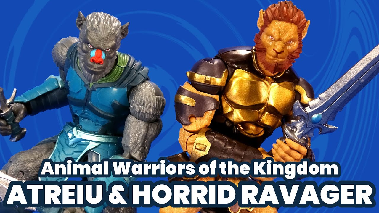 Animal Warriors of the Kingdom Atreiu and Horrid Ravager Spero Toys ...