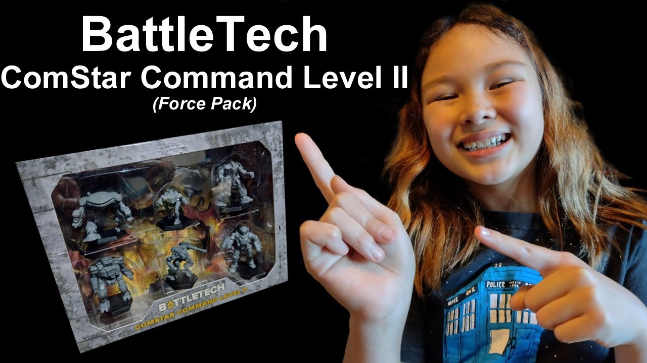 BattleTech: ComStar Command Level II (Force Pack) Miss Rocks unboxing - YouTube