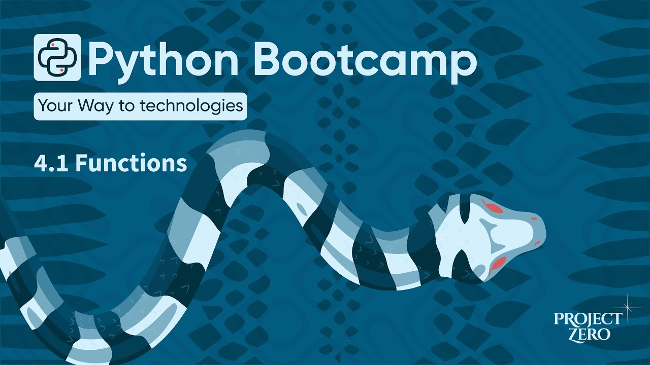 Python Bootcamp 04 - Functions - YouTube