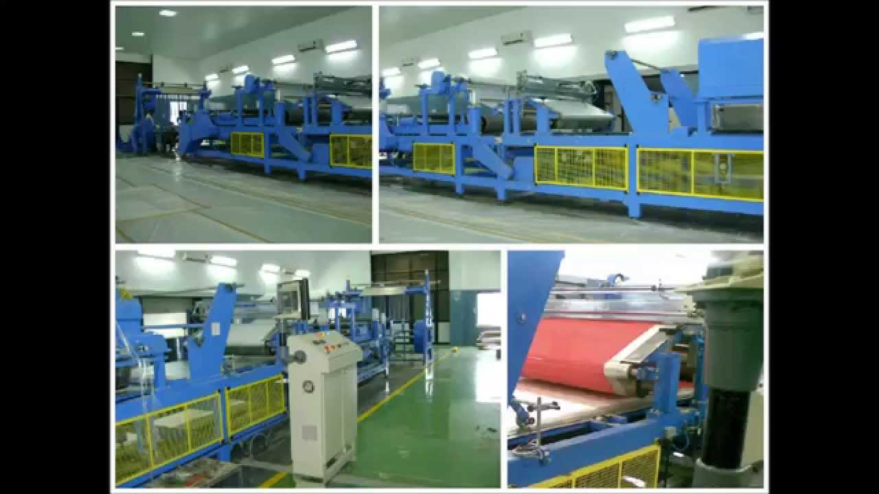 sheet molding compound machine - YouTube