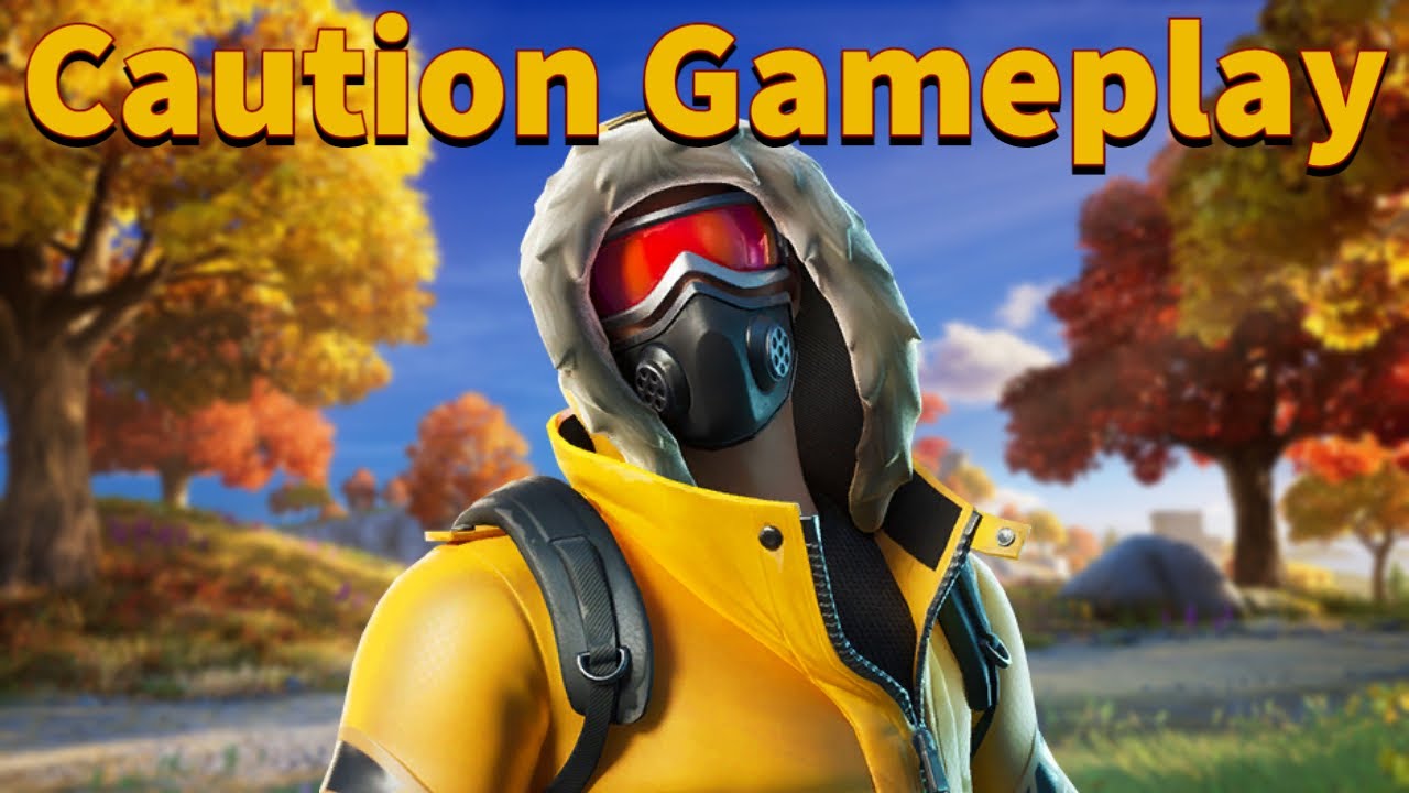Caution Gameplay | Fortnite - No Commentary - YouTube