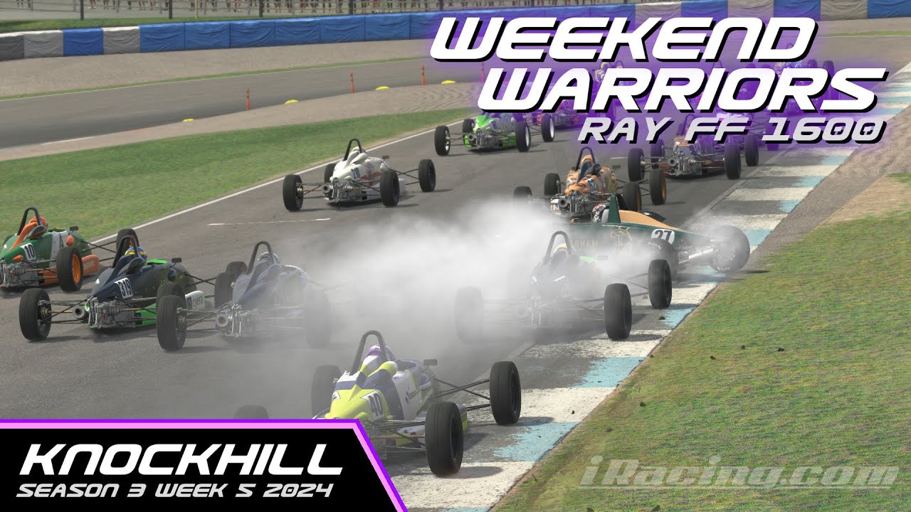 iracing FF166 Weekend Warriors: Knockhill Reverse - YouTube