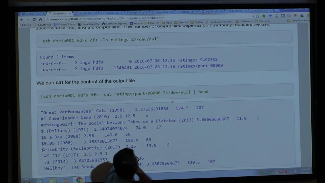 8 - Integrating MapReduce Python Mapper and Reducer - YouTube