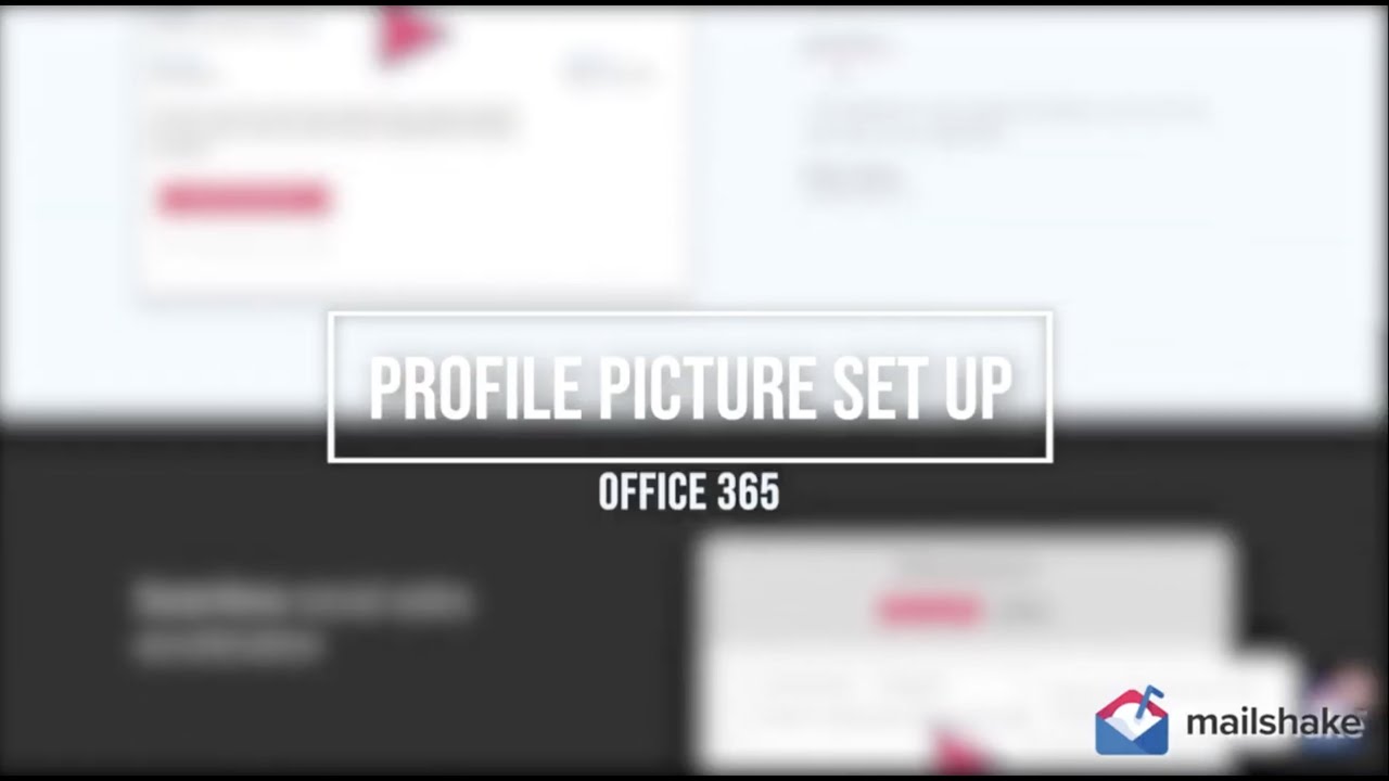 How to set up your profile picture in Microsoft Office 365 - YouTube