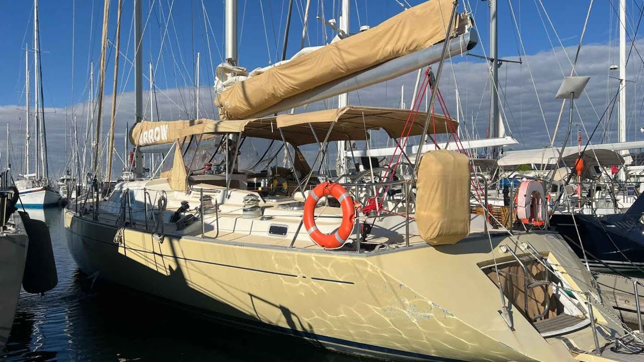 Ocean 80 Schooner for sale 1995 - YouTube