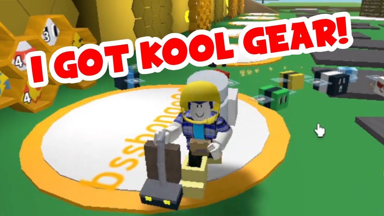 I got kool gear (Bee Swarm Simulator) - YouTube