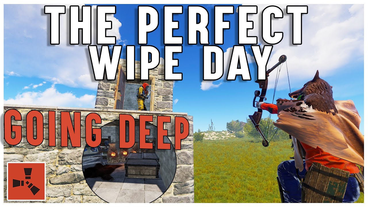 HOW WE PLAY WIPE DAY in Rust (Going Deep, PVP Highlights and More ...