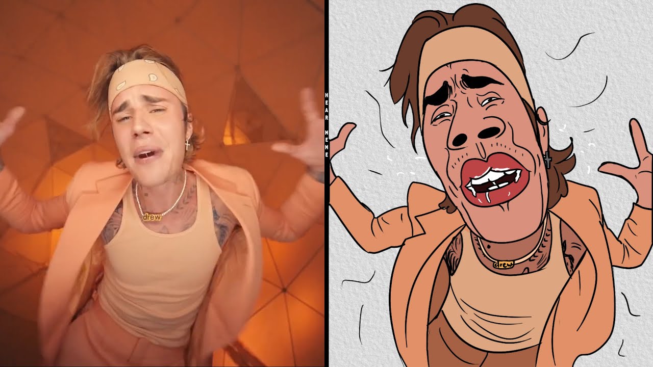 Justin Bieber - Peaches ft. Daniel Caesar, Giveon - DRAWING MEME | HEAR ...