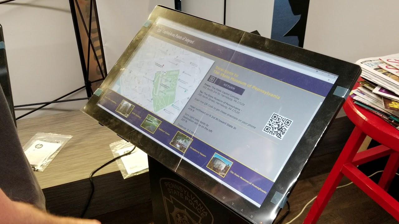 Direction Kiosk Demo - YouTube