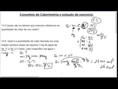 Aula sobre Calorimetria - YouTube