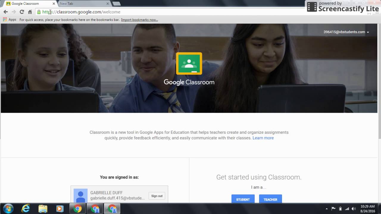 google classroom login - YouTube