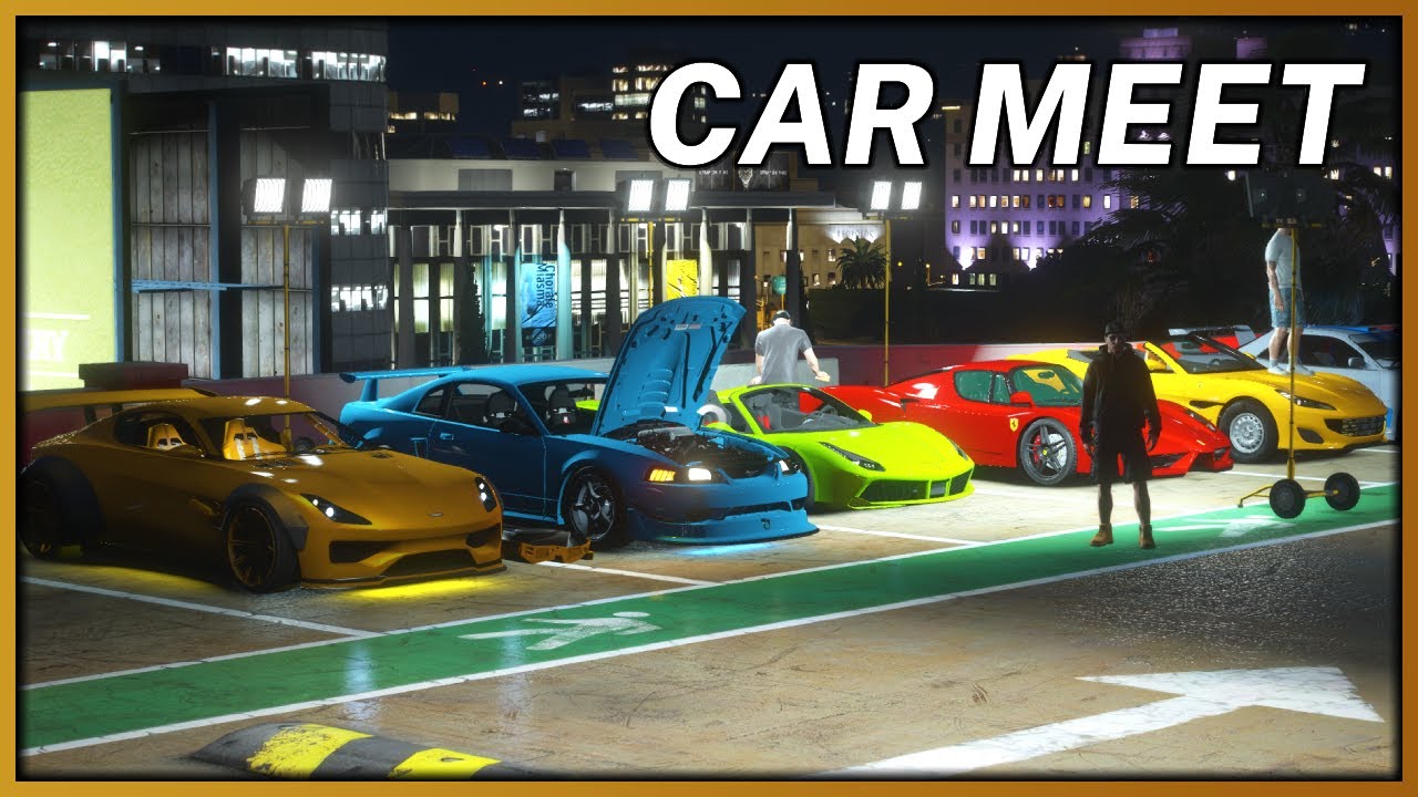 GTA 5 RP - CAR MEET EDIT | RedwoodsRP - YouTube