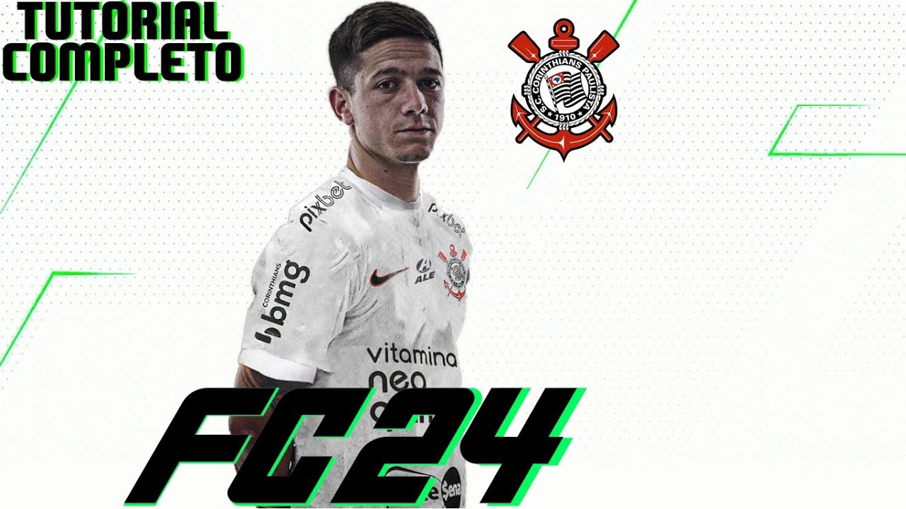 EA FC 24 - TUTORIAL GAME FACE + STATS I RODRIGO GARRO (CORINTHIANS ...