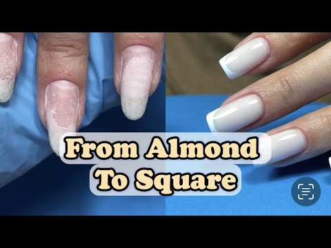 How To Change Nail Shape - YouTube