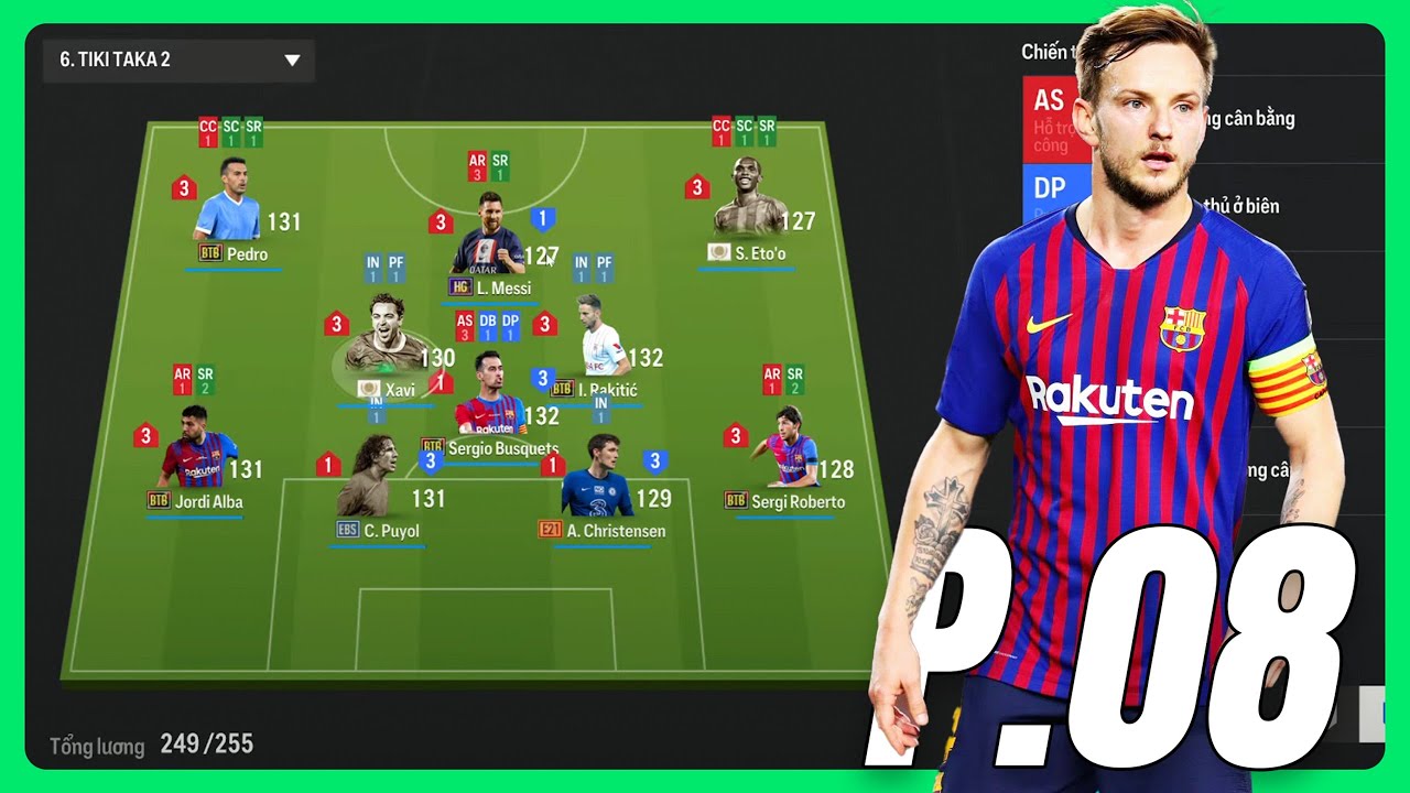(FC ONLINE - FO4) Goals Highlight #8 | Team Color Barca | Pass And Run ...