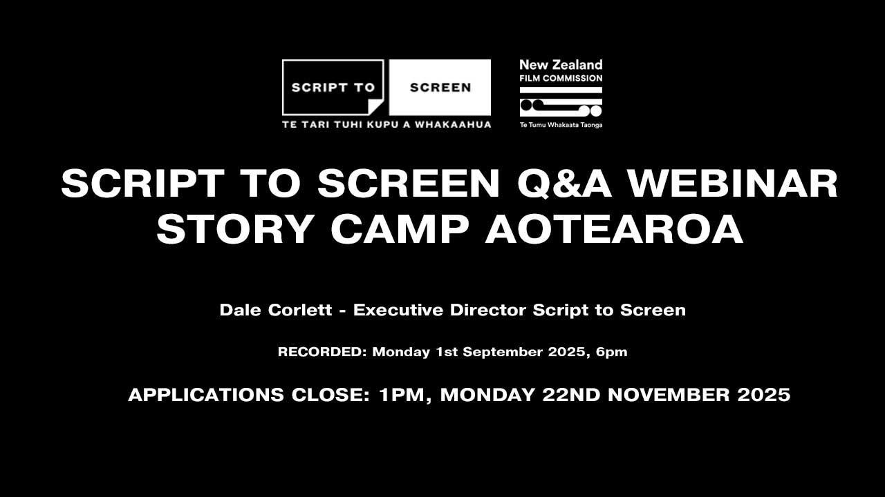 Story Camp Aotearoa 2025 Q&A Webinar - YouTube