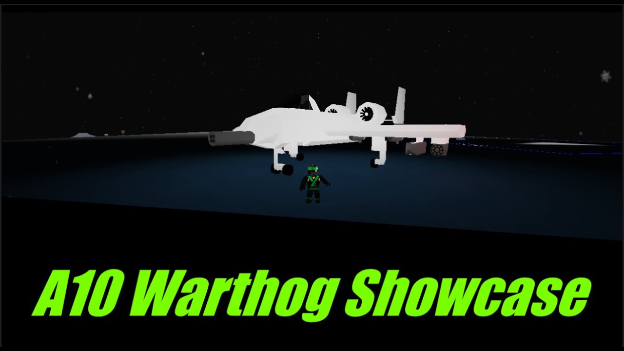 ROBLOX Plane Crazy | A10 Warthog showcase - YouTube