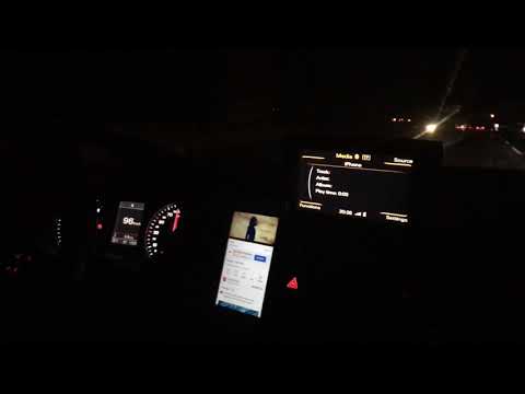 Audi Q3 Gece Araba Snapleri