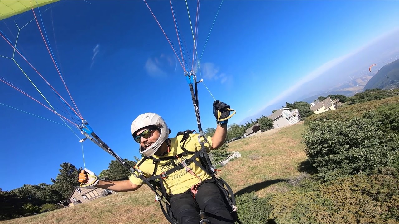 INSANE Tandem Paragliding in Big Bear, CA - YouTube