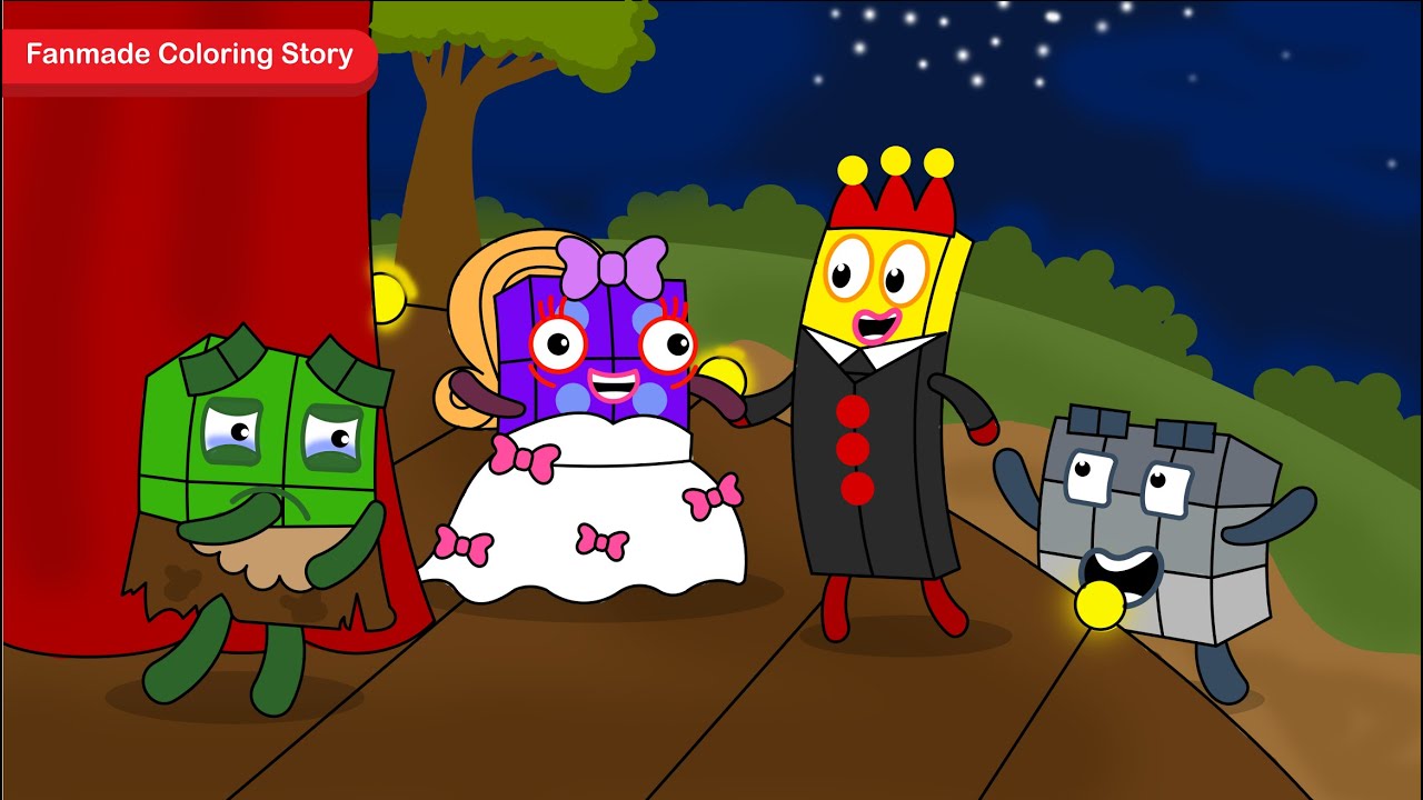 The show is heating up! Numberblocks 4 is jealous | Numberblocks ...