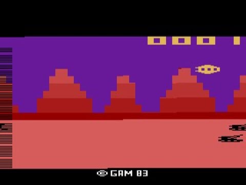 Gamma-Attack - Atari 2600 - X/X - Game 1 - 637 - EMU - YouTube