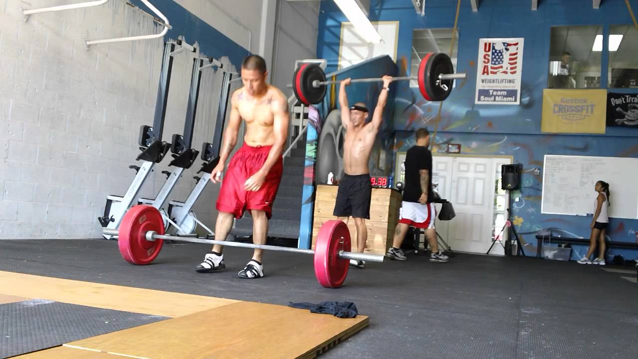 Sean Velas and Ryan Andrada at Crossfit Soul - YouTube
