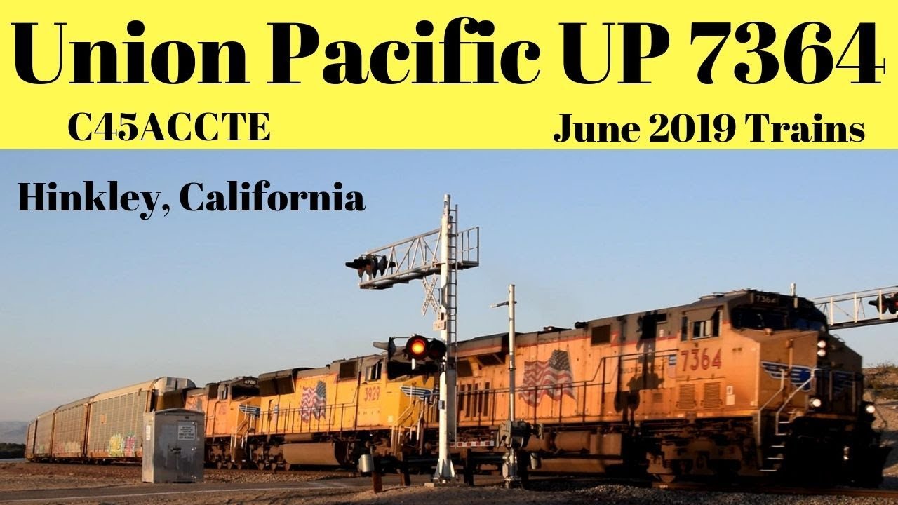 Union Pacific Freight Train Videos - C45ACCTE UP 7364 - #VisionsofEd ...