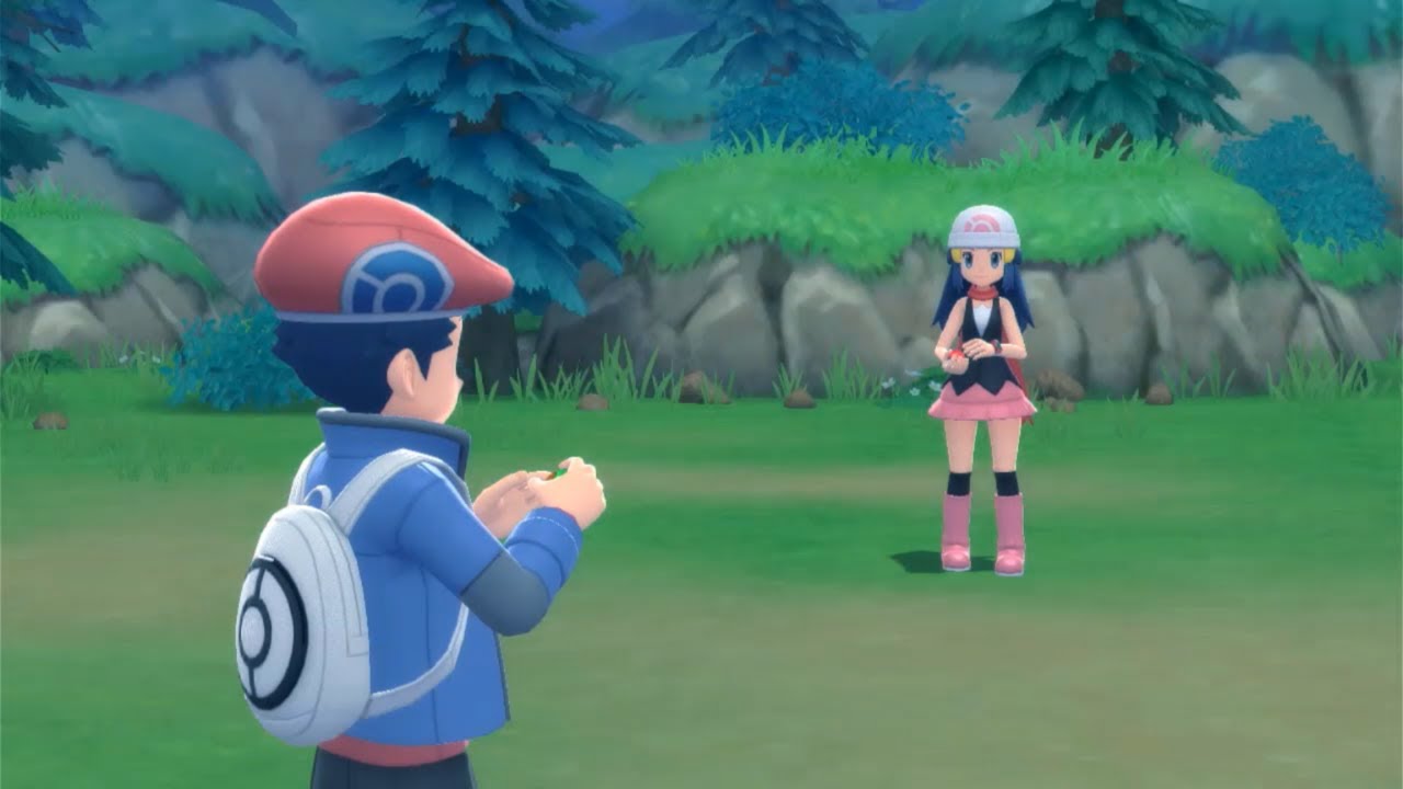 Pokémon BDSP: Dawn/Lucas, Barry, E4, Cynthia Rematches - YouTube