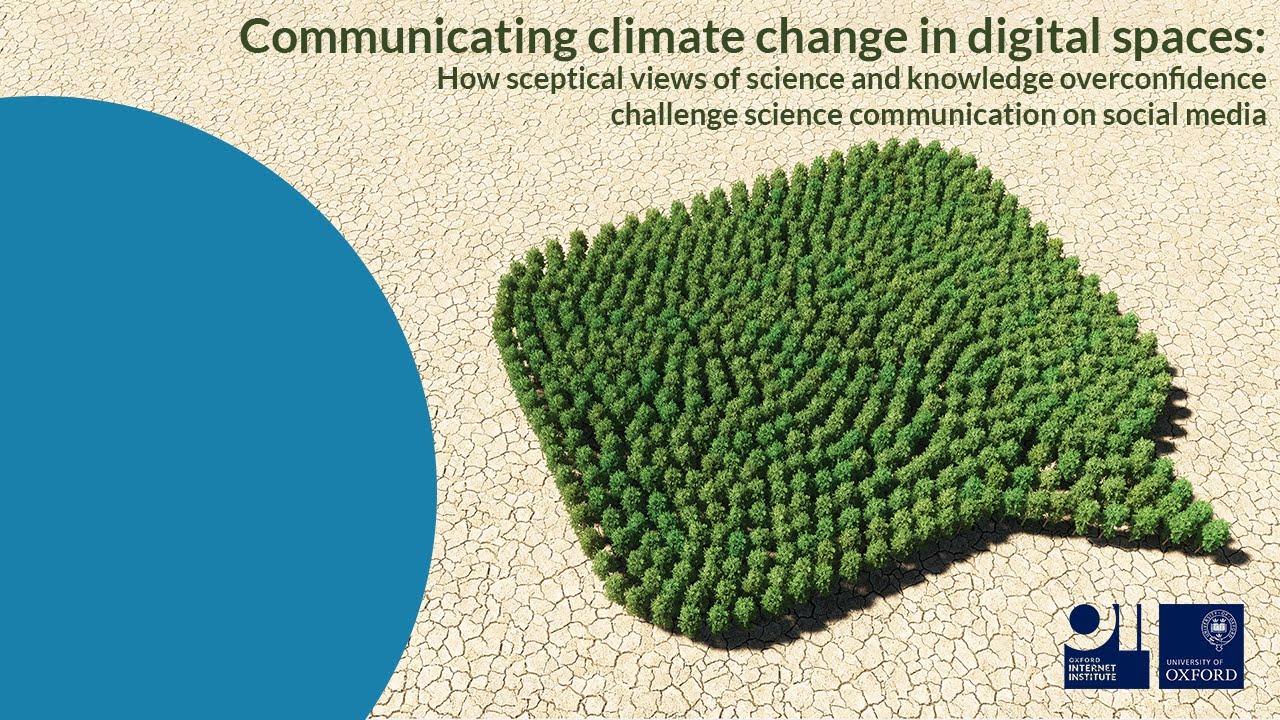 Communicating climate change in digital spaces: - YouTube