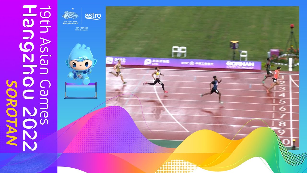 Umar Osman | Men's 400m Round 1 | Sukan Asia Hangzhou 2022 - YouTube