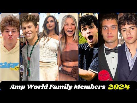 Amp World Members Real Name & Ages 2024 - YouTube