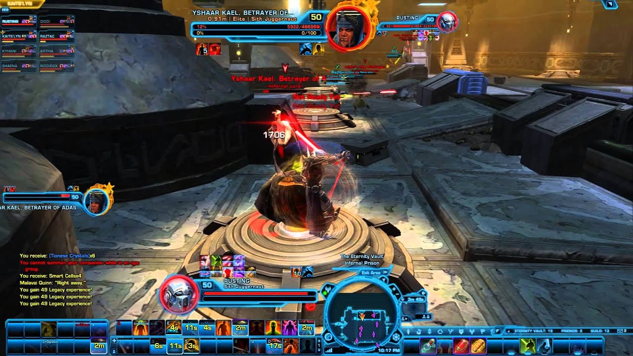 Star Wars - The Old Republic - Temple -Tank Pow (normal mode 8man ...