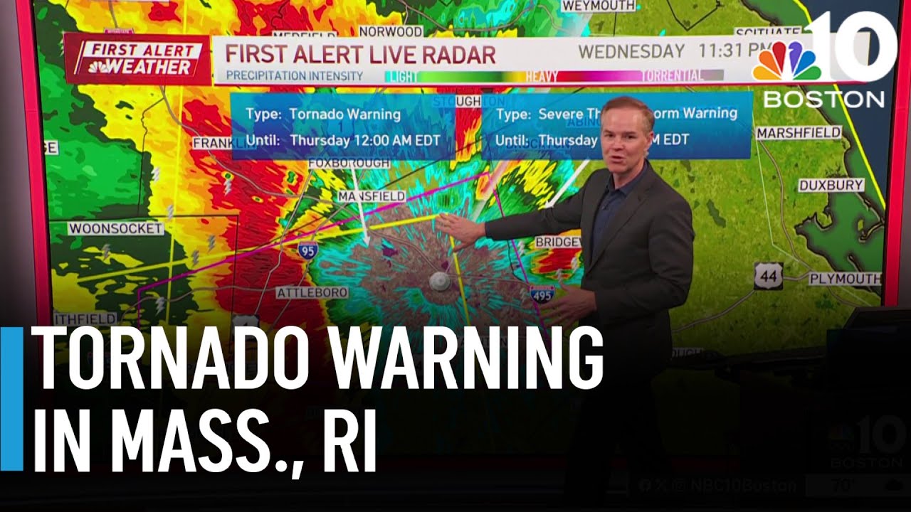 Mass. tornado warning: Nearby radar gives detailed look inside twister ...