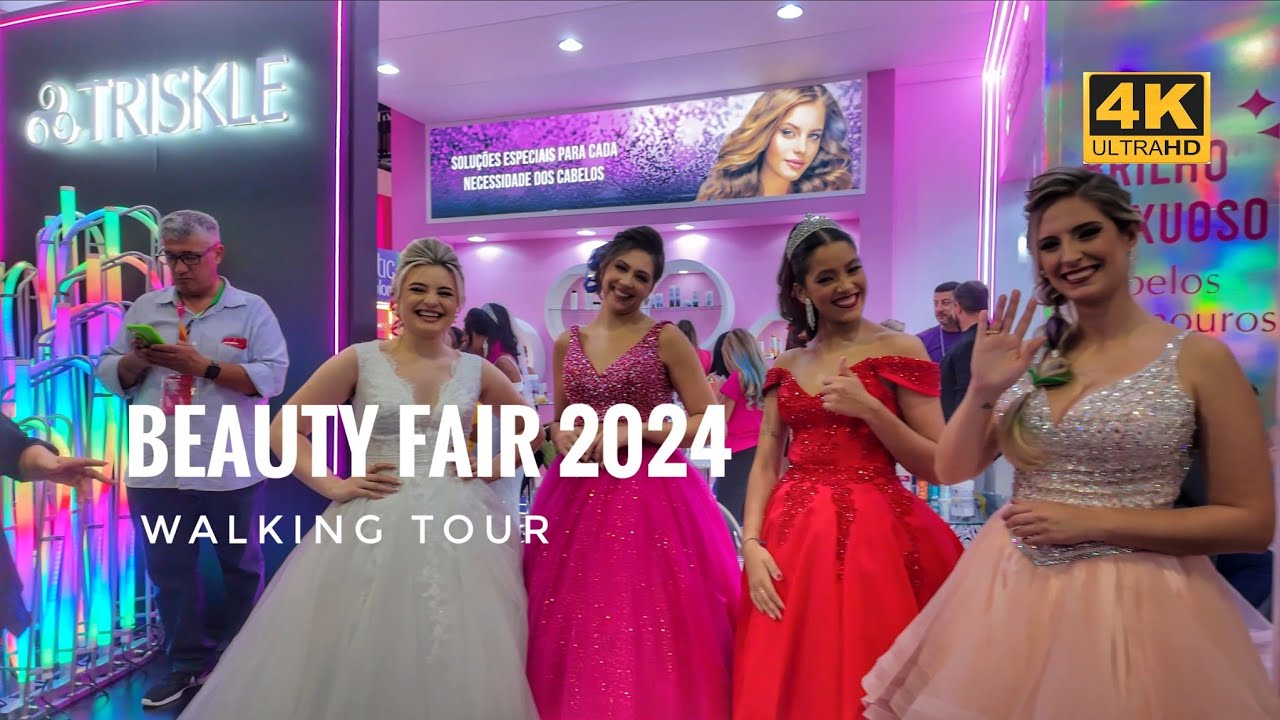Beauty Fair 2024 | São Paulo | 4KWalk - YouTube