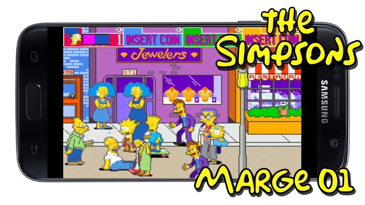 The Simpsons Arcade Game // Marge [Parte #01] - YouTube