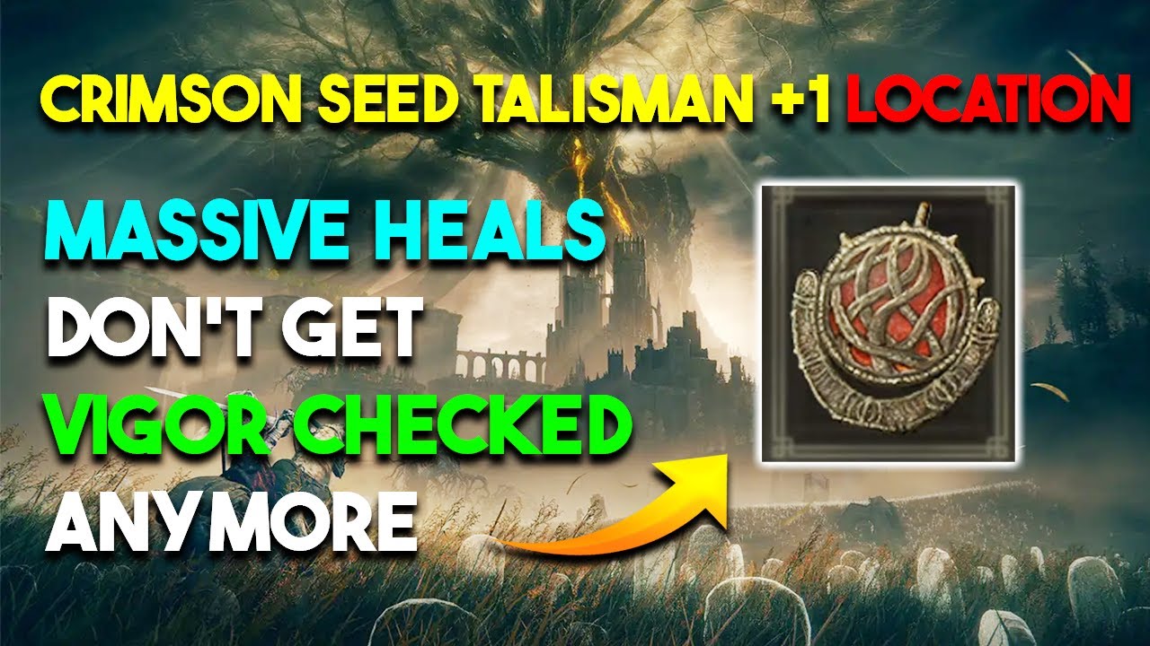 Elden Ring: Shadow of the Erdtree - Crimson Seed Talisman +1 Location ...