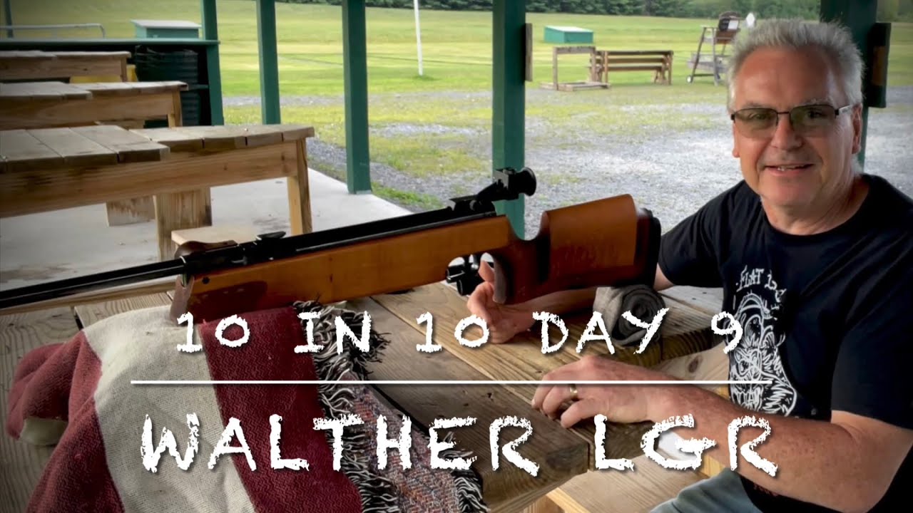 #10gunsin10days2022 day 9 Walther LGR single stroke pneumatic .177 ...