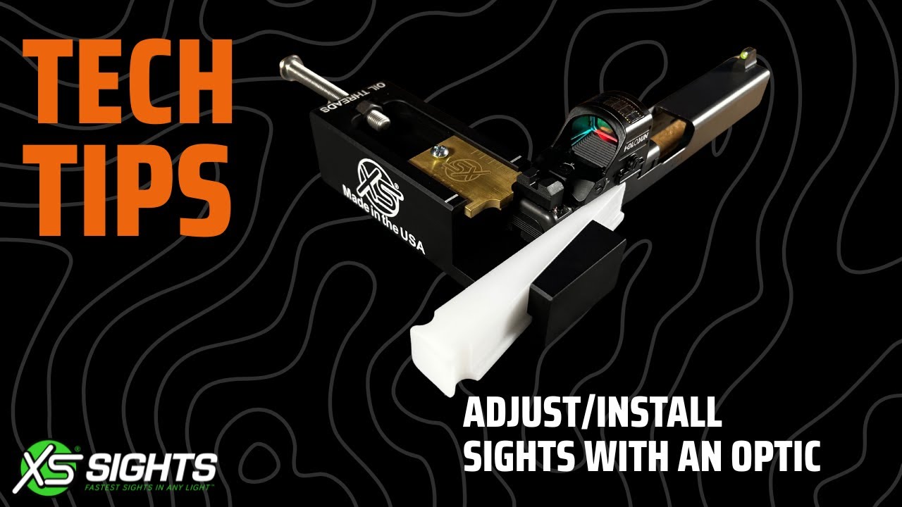 How to: Adjust or Install Sights with an Optic on the Slide - DIY Sight ...