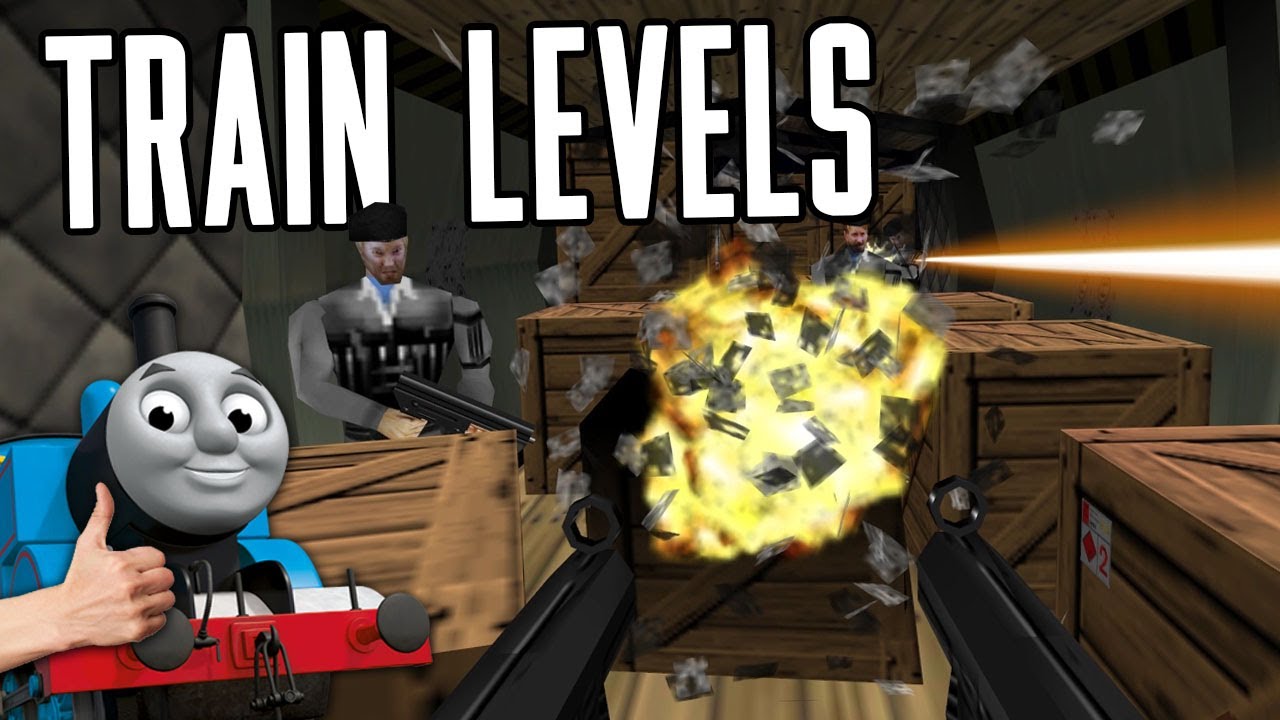 Train Levels in FPS Games - YouTube