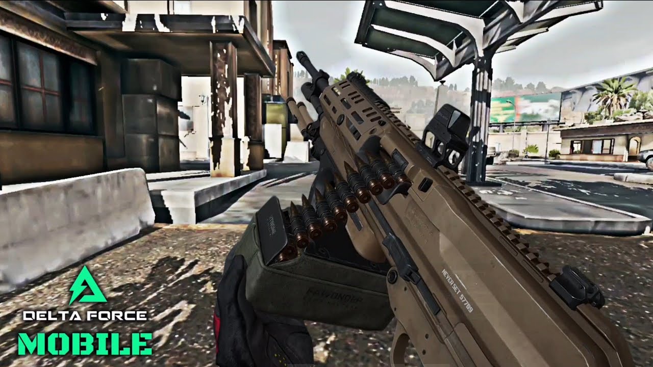 Intense M250 Gameplay in Delta Force Mobile - YouTube