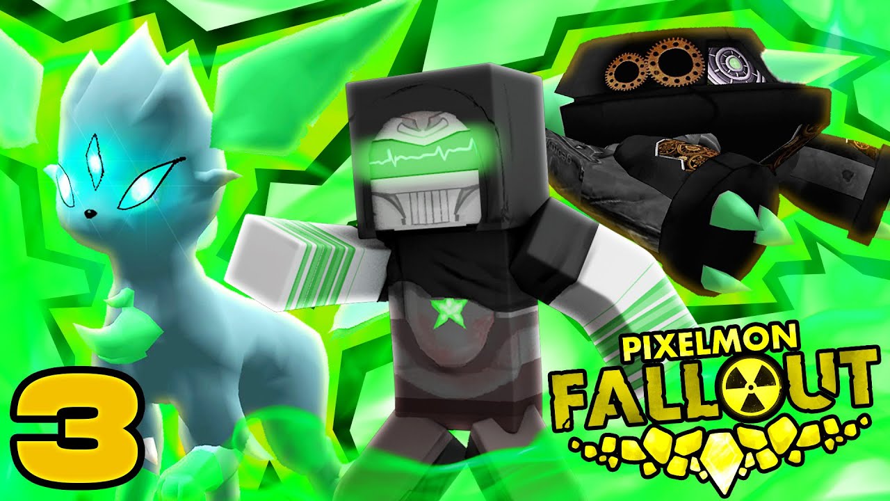 Pixelmon Fallout ★ NUCLEON THE NUCLEAR EEVEELUTION! (Minecraft Pokemon ...