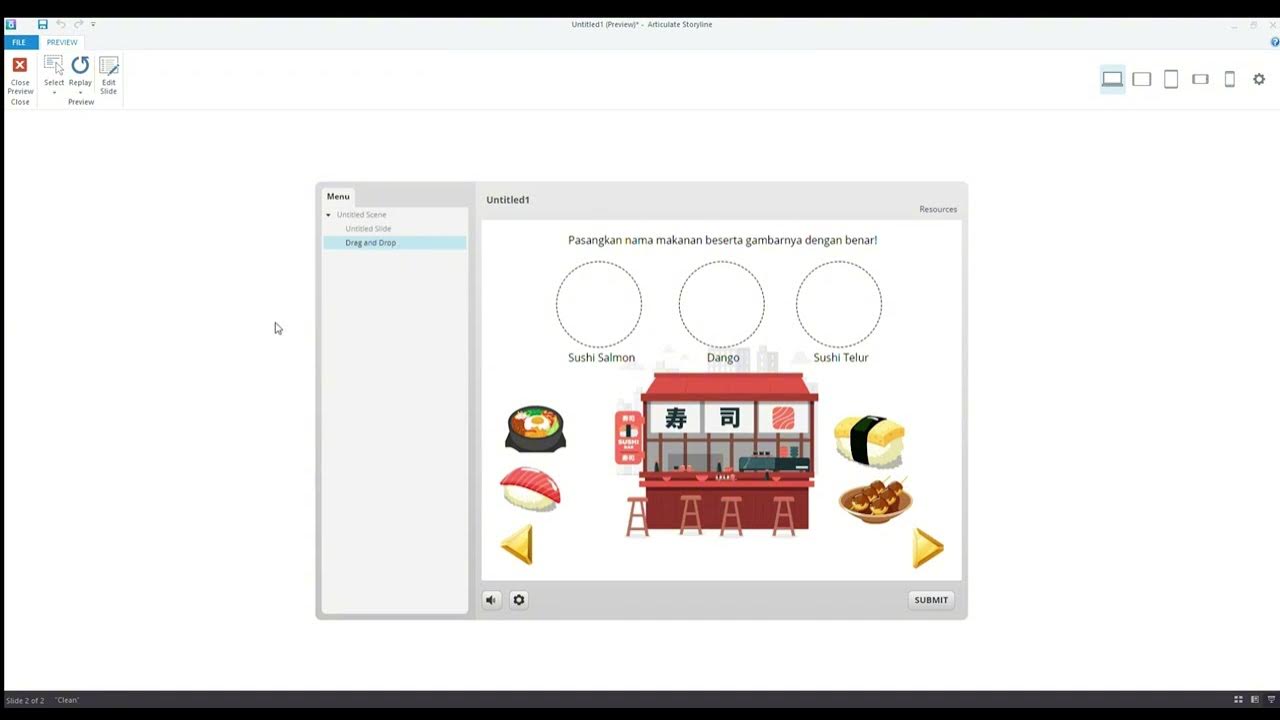 Cara membuat Drag and Drop di Articulate Storyline 3 - YouTube