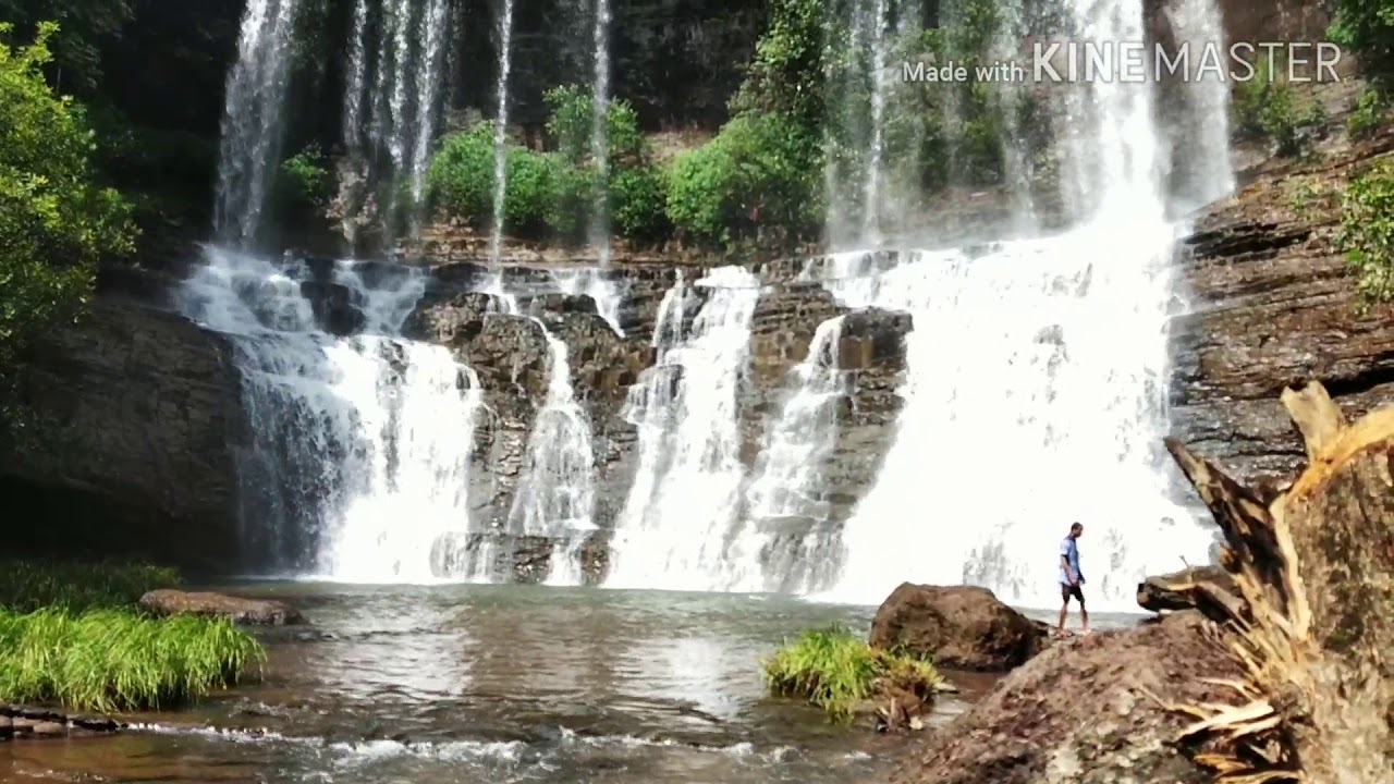 Savatkada Waterfalls - सवतकडा धबधबा - YouTube